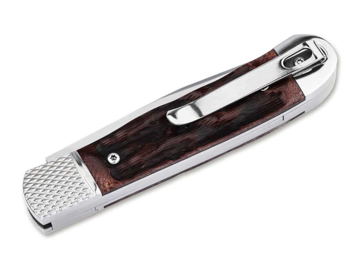 Böker Plus Hidden Release Trapper Appaloosa Bone | Boker USA