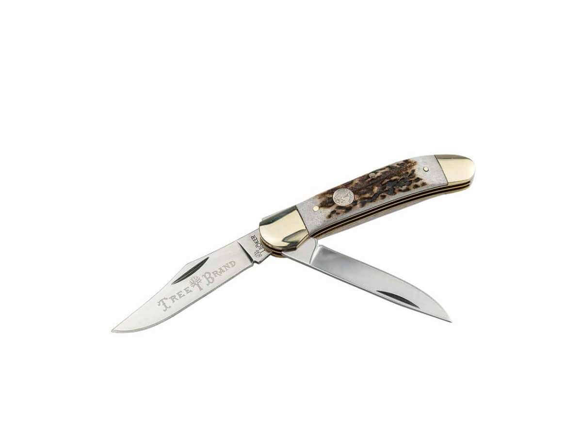 Böker Manufaktur Treebrand Copperhead Stag | Boker USA